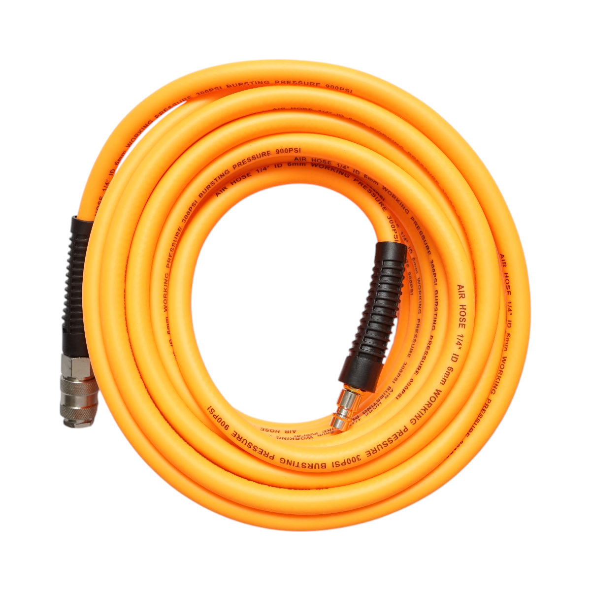 Furtun Aer Compresor Profesional 15m Din Pvc Cu Cuple Rapide Universale